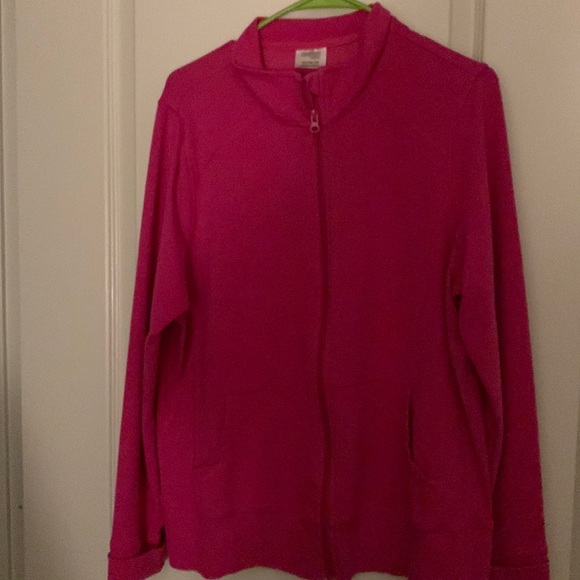 Danskin Now | Jackets & Coats | Danskin Now Pink Jacket 2x | Poshmark